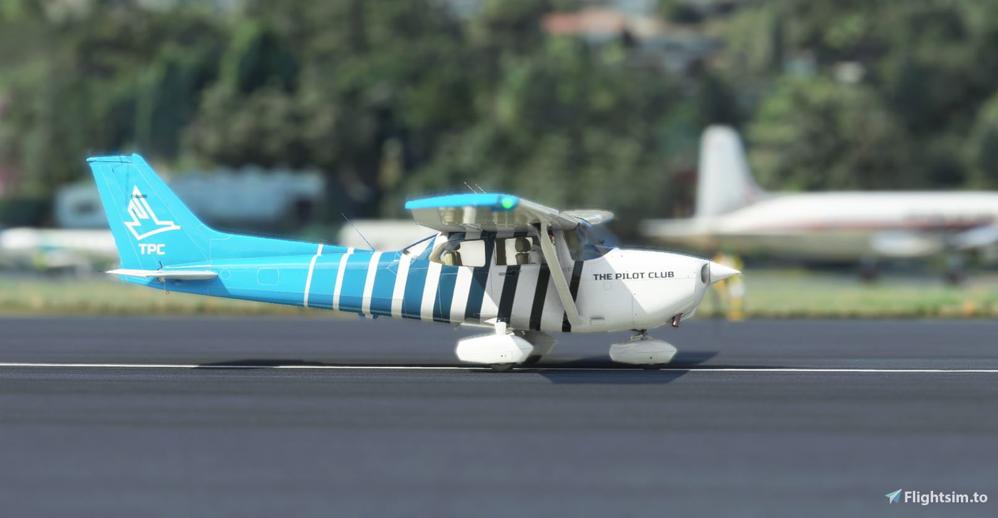 TPC Cessna 172 (G1000) Club Livery for Microsoft Flight Simulator | MSFS