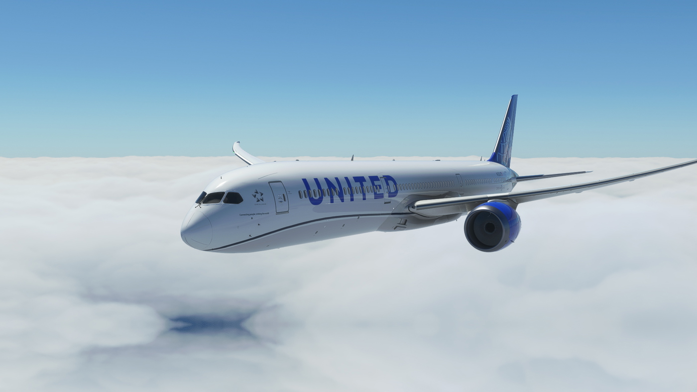 B787 United Airlines 8k ultra for Microsoft Flight Simulator | MSFS