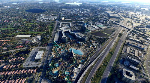 Universal Orlando » Microsoft Flight Simulator