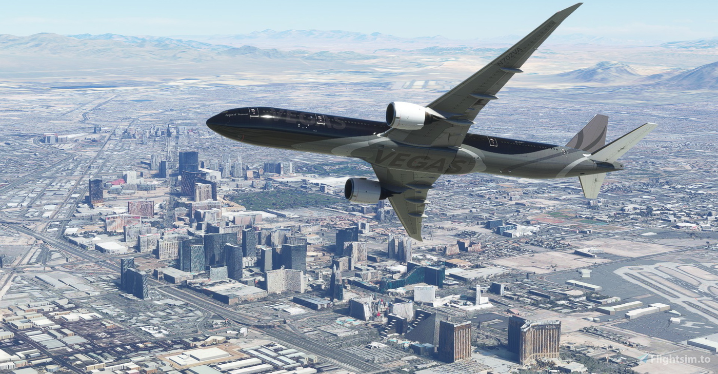 VEGAS Business Jet CaptainSim 777-300ER BBJ for Microsoft Flight ...