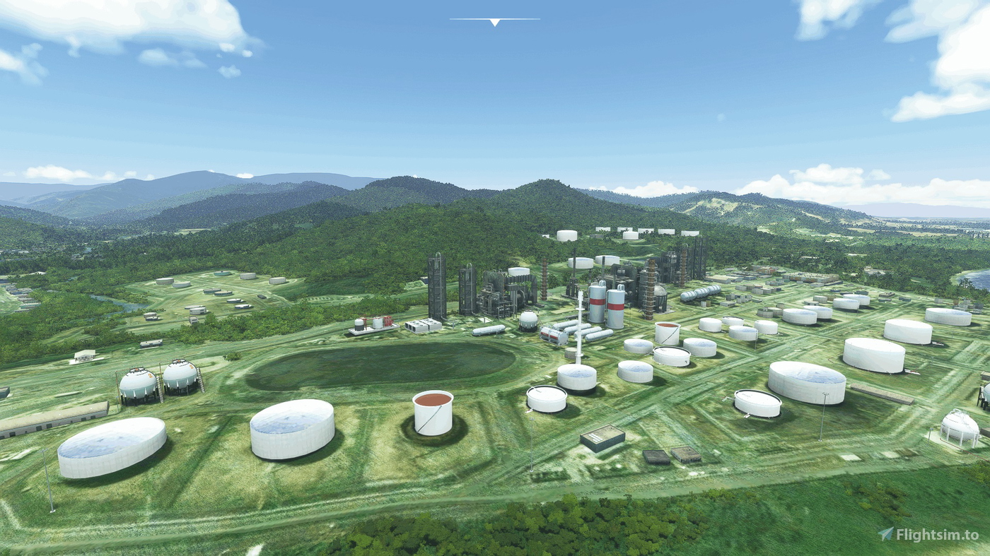 Venezuelan Landmark - El Palito Refinery & Planta Centro for Microsoft Flight Simulator | MSFS