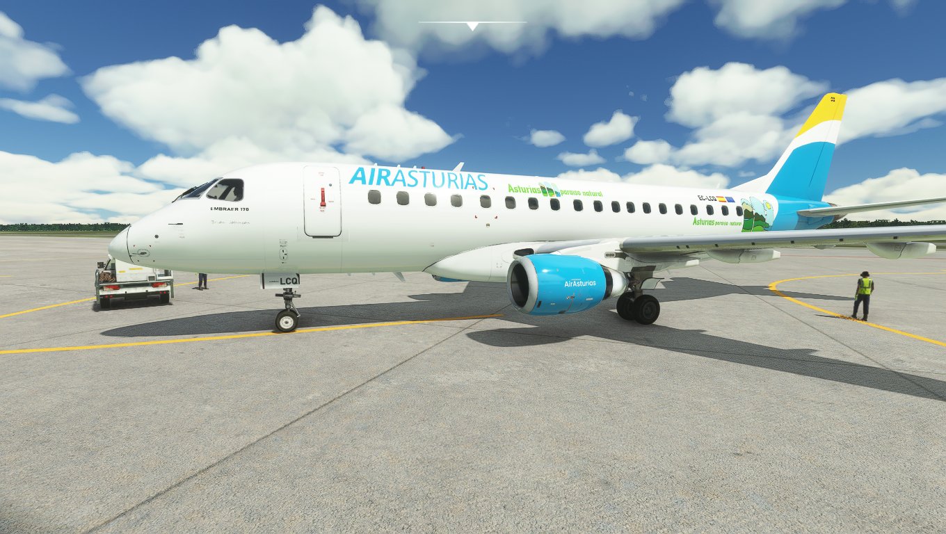 VIRTUALCOL - EMBRAER 170 AirAsturias for Microsoft Flight Simulator | MSFS