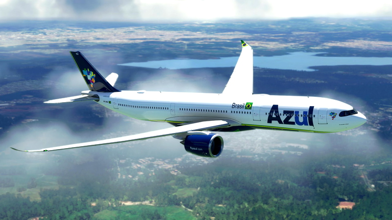 Azul Airlines | PR-ANZ and PR-ANW | A330neo for Microsoft Flight ...