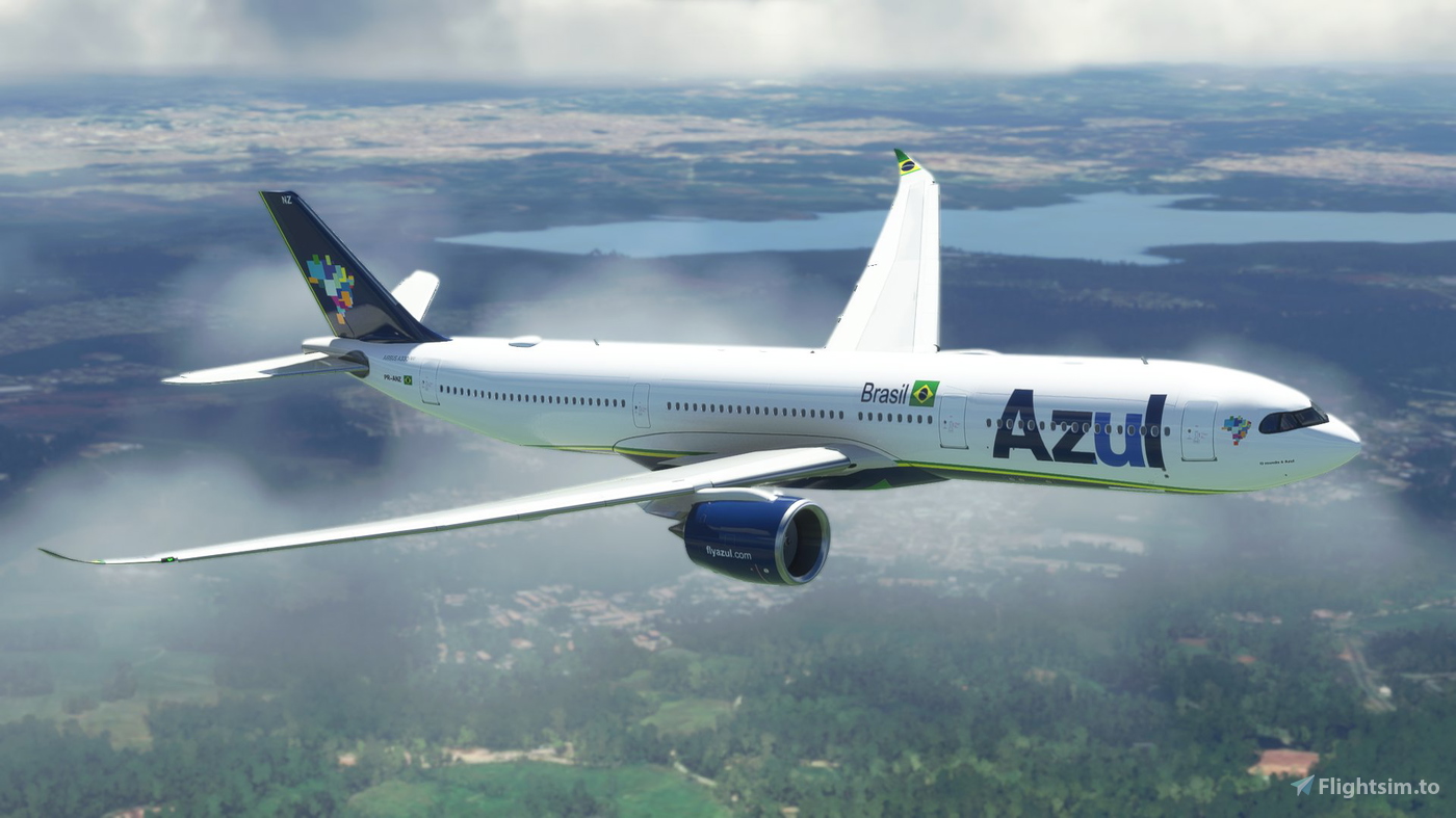 Azul Airlines | PR-ANZ and PR-ANW | A330neo for Microsoft Flight ...