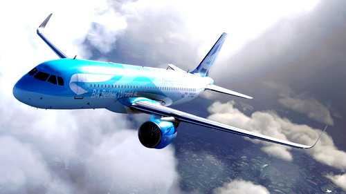 BA Better World for FBW A32NX » Microsoft Flight Simulator