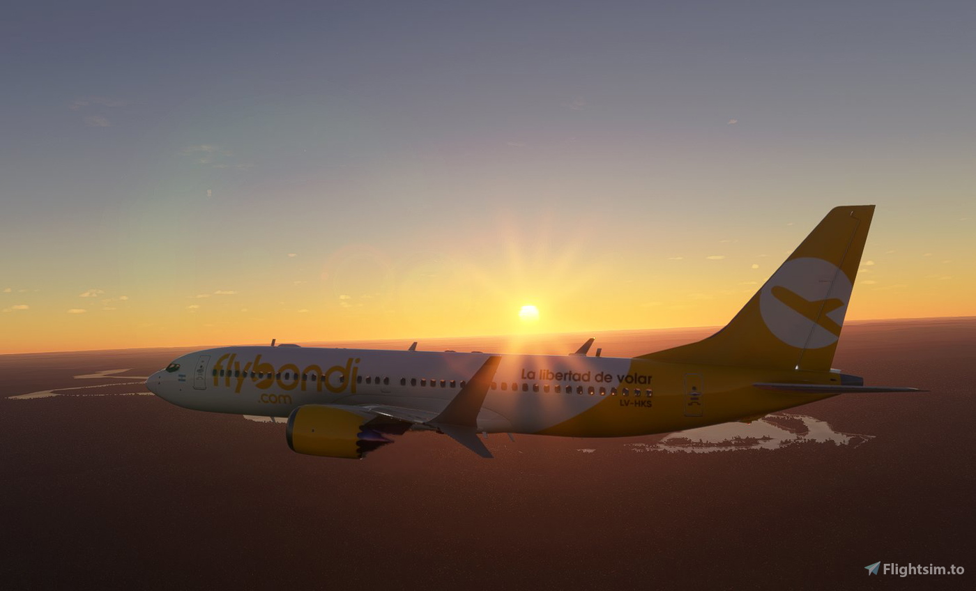 Bredok3D 737 MAX 8 | Flybondi for Microsoft Flight Simulator | MSFS