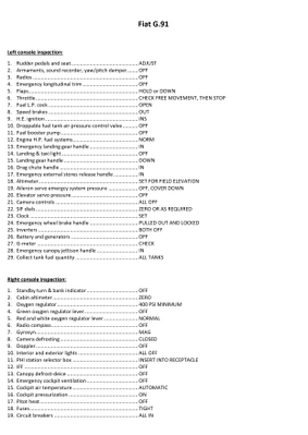 custom modified ATSimulations P.149D checklist for Microsoft Flight ...