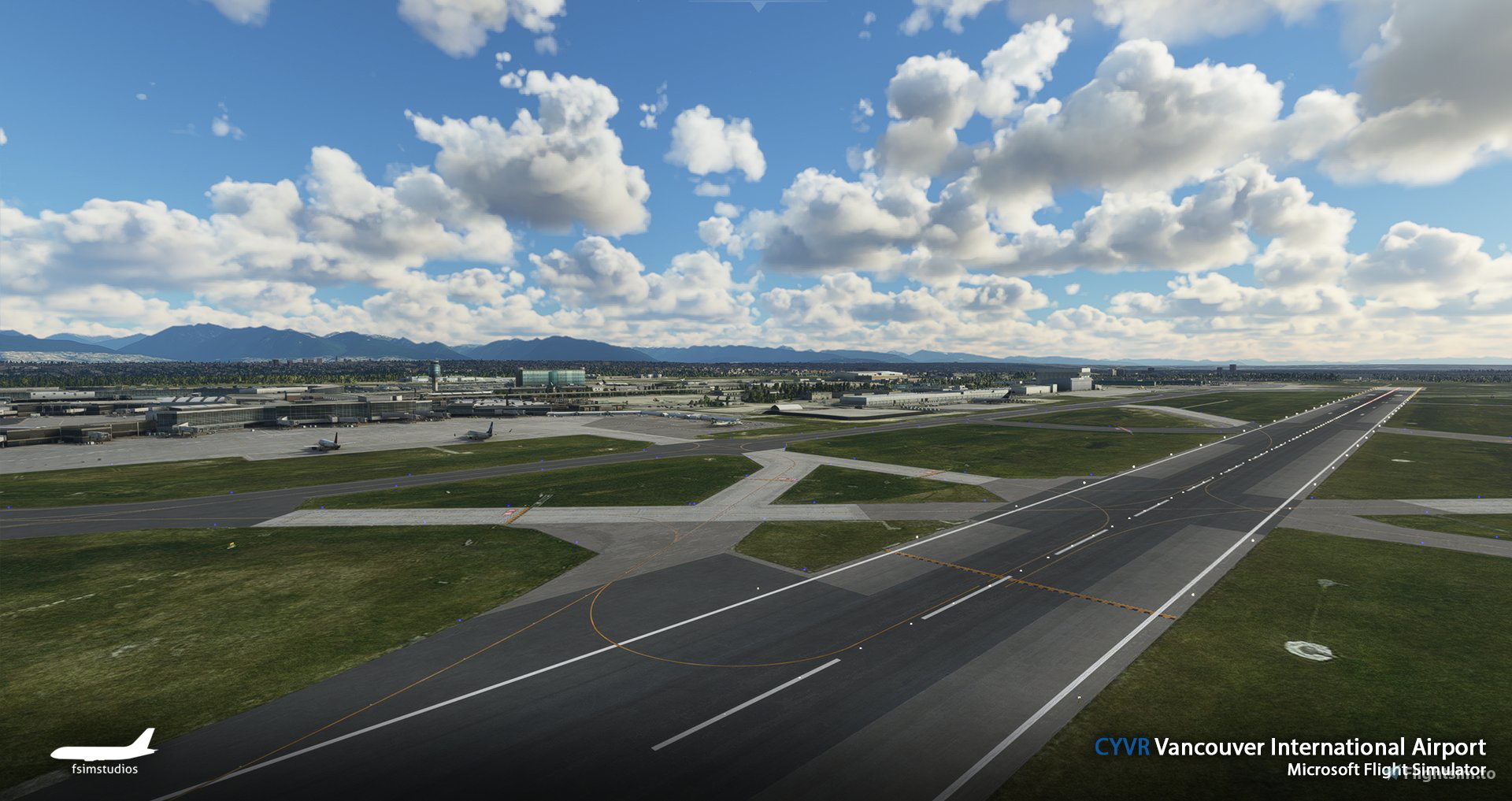 FSimStudios - CYVR Vancouver International Airport for Microsoft Flight ...