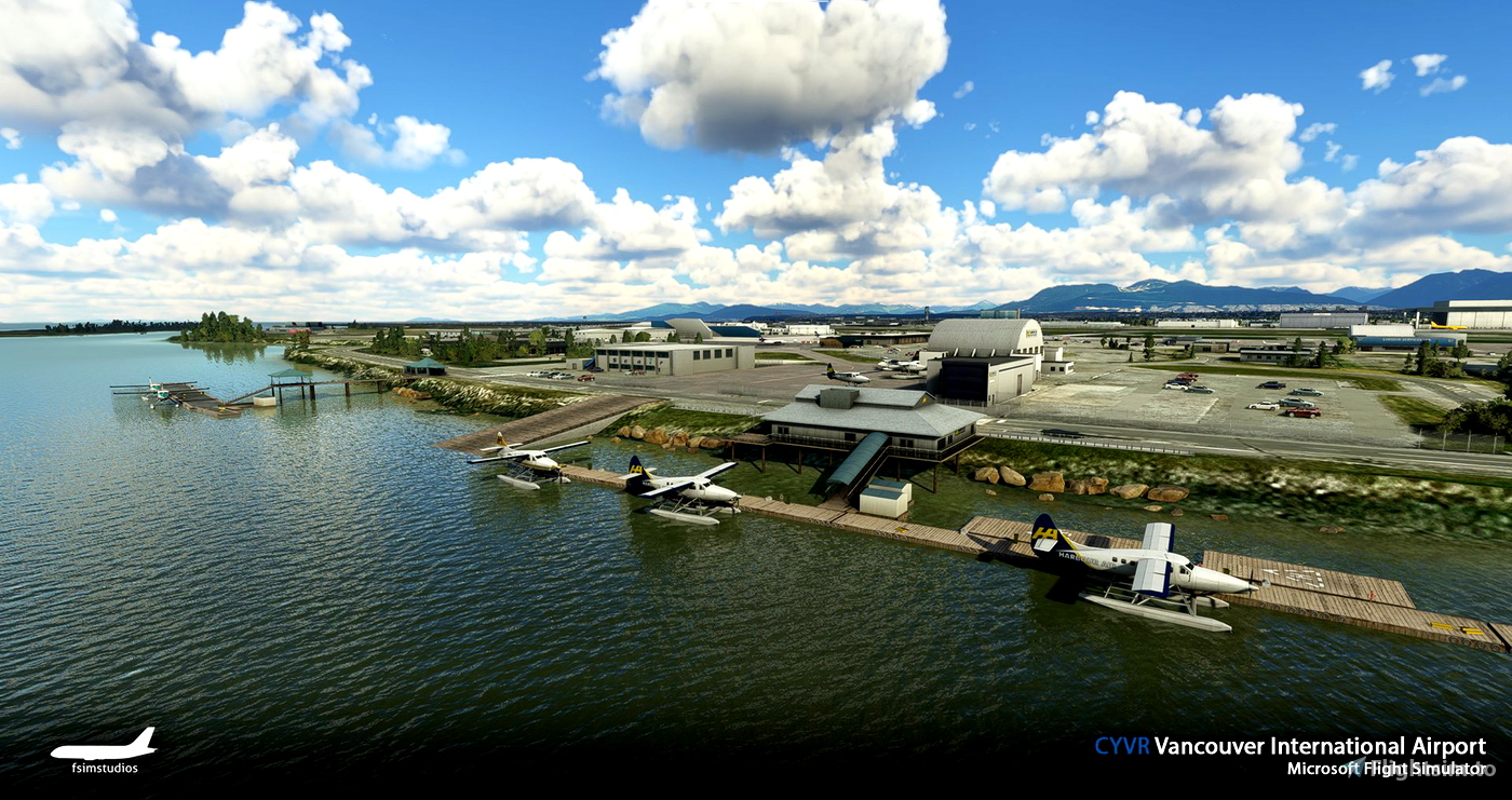 FSimStudios | CYVR Vancouver International Airport for MSFS