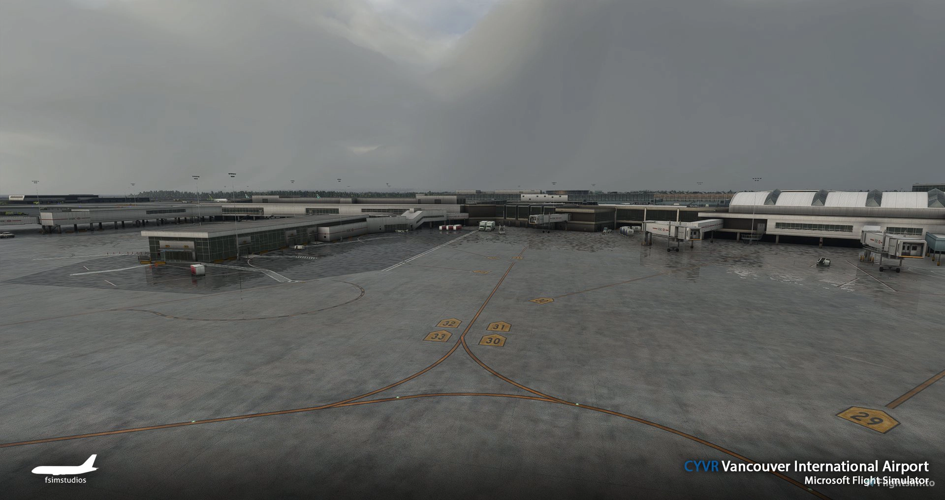 FSimStudios - CYVR Vancouver International Airport for Microsoft Flight ...