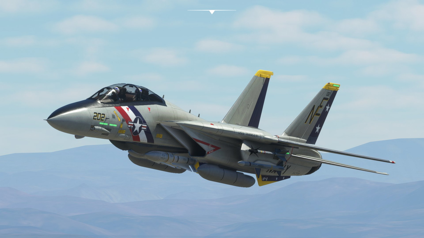 DC Designs F-14 A NE202 VF-2 Bounty Hunters for Microsoft Flight ...