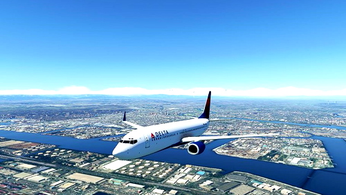 Delta Airlines B737-800 » Microsoft Flight Simulator