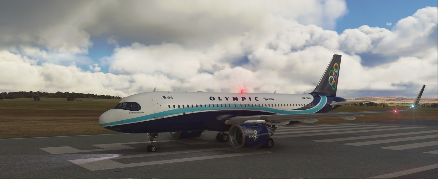 [A32NX] FBW_ Olympic Livery のために Microsoft Flight Simulator | MSFS