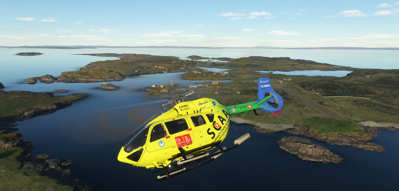H145 Scottish Charity Air Ambulance Updated for HEMS for Microsoft ...