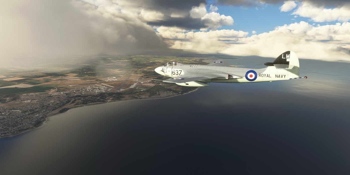 Hawker Seahawk Royal Navy 738 Sqn pour Microsoft Flight Simulator | MSFS