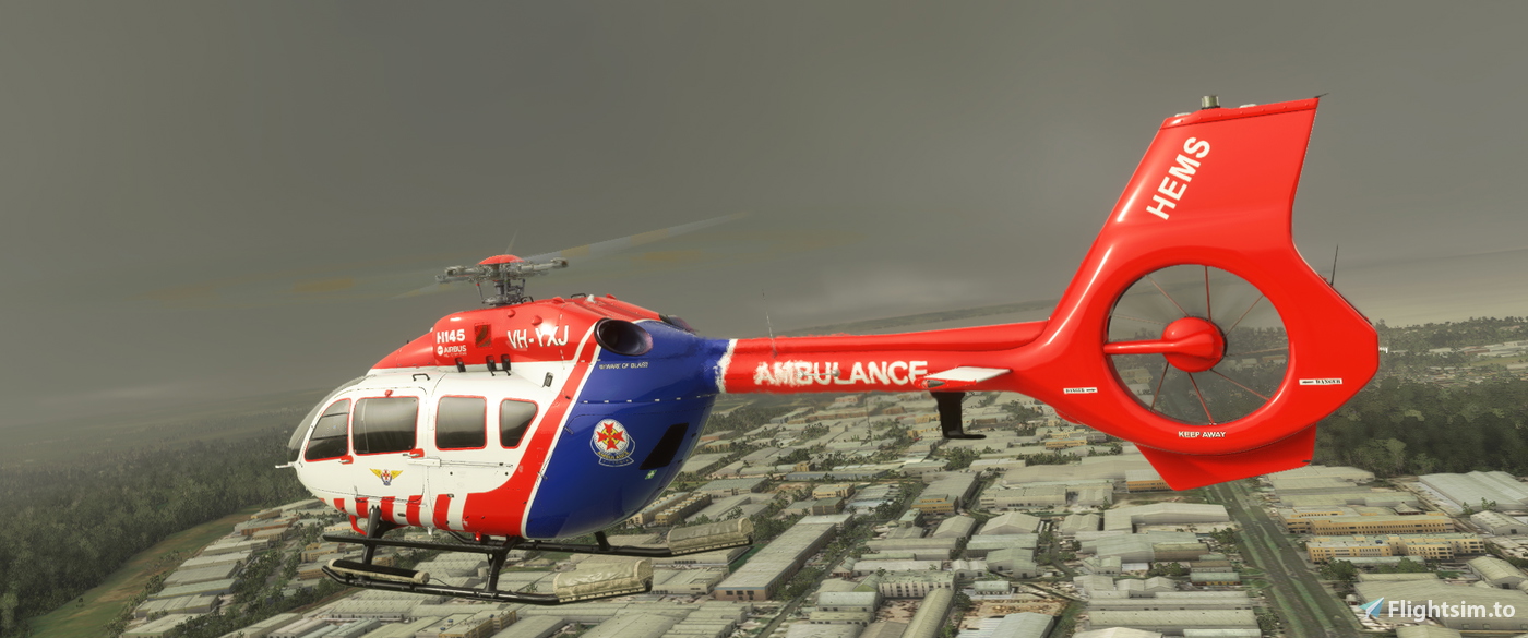H145 Ambulance Victoria (Australia) Updated for HEMS add-on for ...