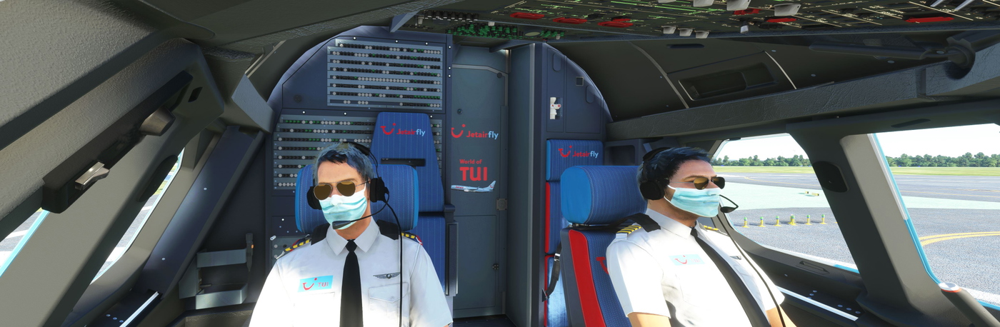 JetairFly TUI CockpitMod A320 for Microsoft Flight Simulator | MSFS