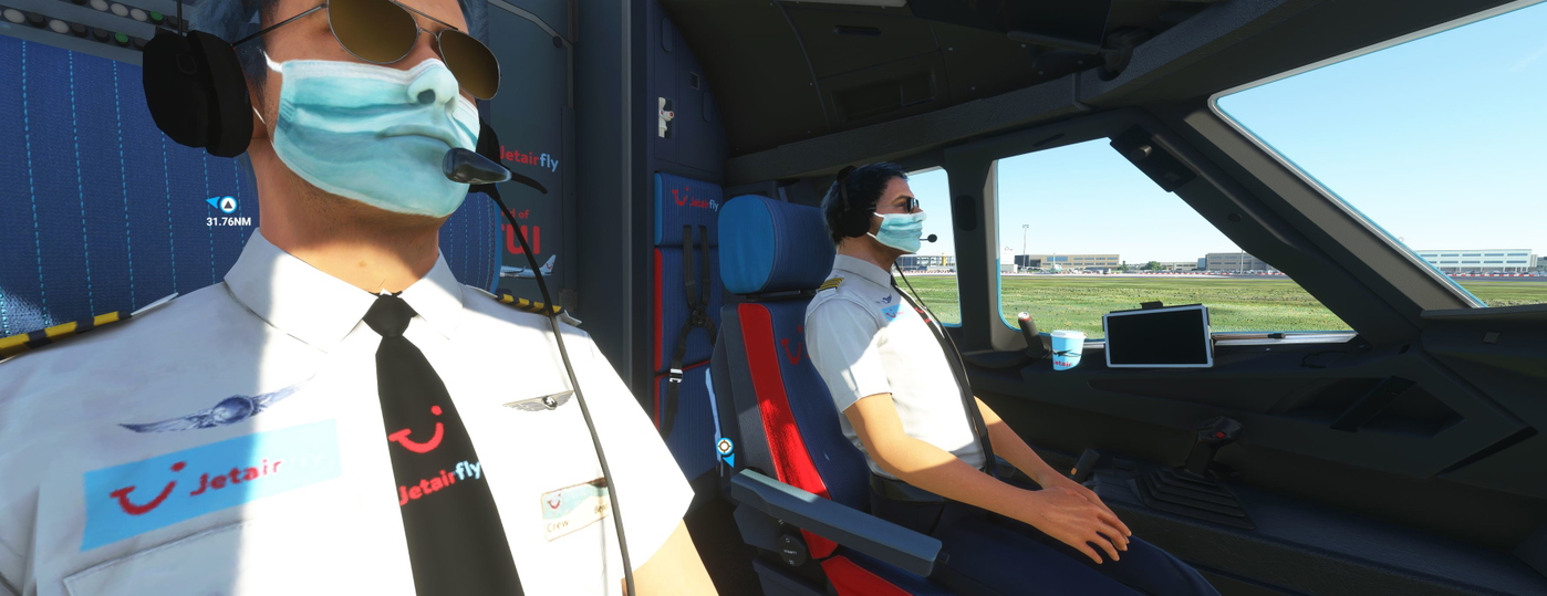 JetairFly TUI CockpitMod A320 for Microsoft Flight Simulator | MSFS