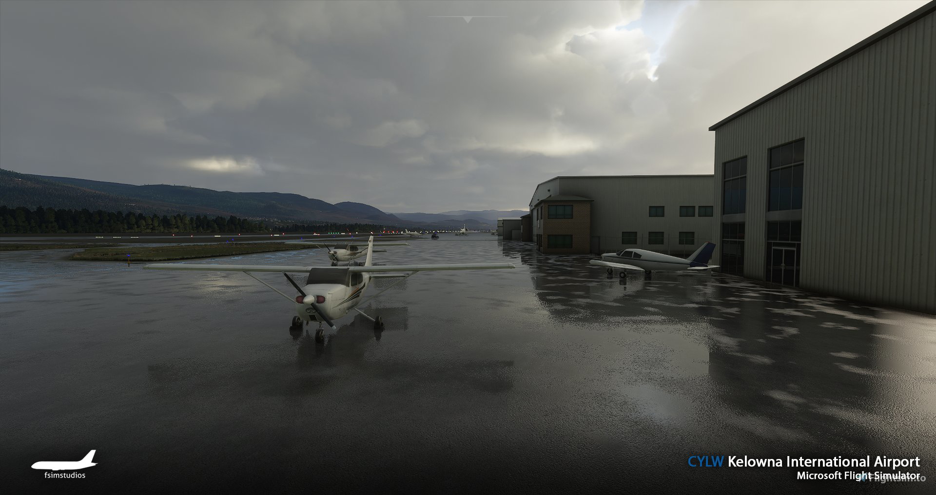 FSimStudios - Kelowna International Airport CYLW for Microsoft Flight ...