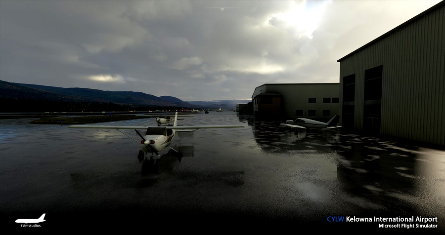 FSimStudios - Kelowna International Airport CYLW for MSFS