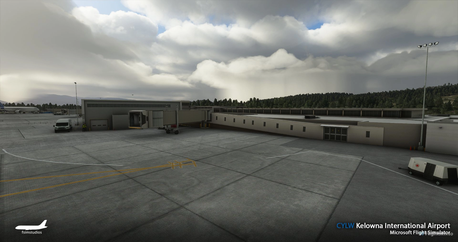 FSimStudios - Kelowna International Airport CYLW for Microsoft Flight ...