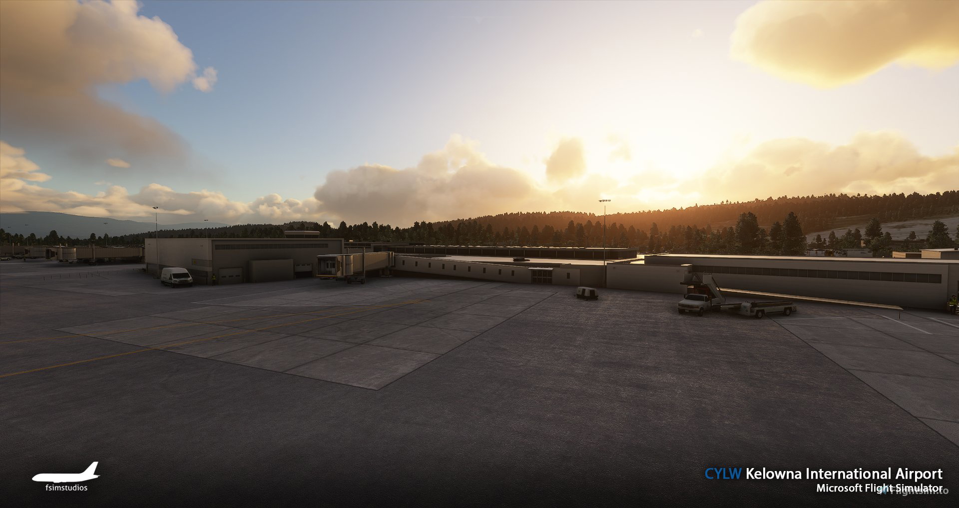 FSimStudios - Kelowna International Airport CYLW for Microsoft Flight ...