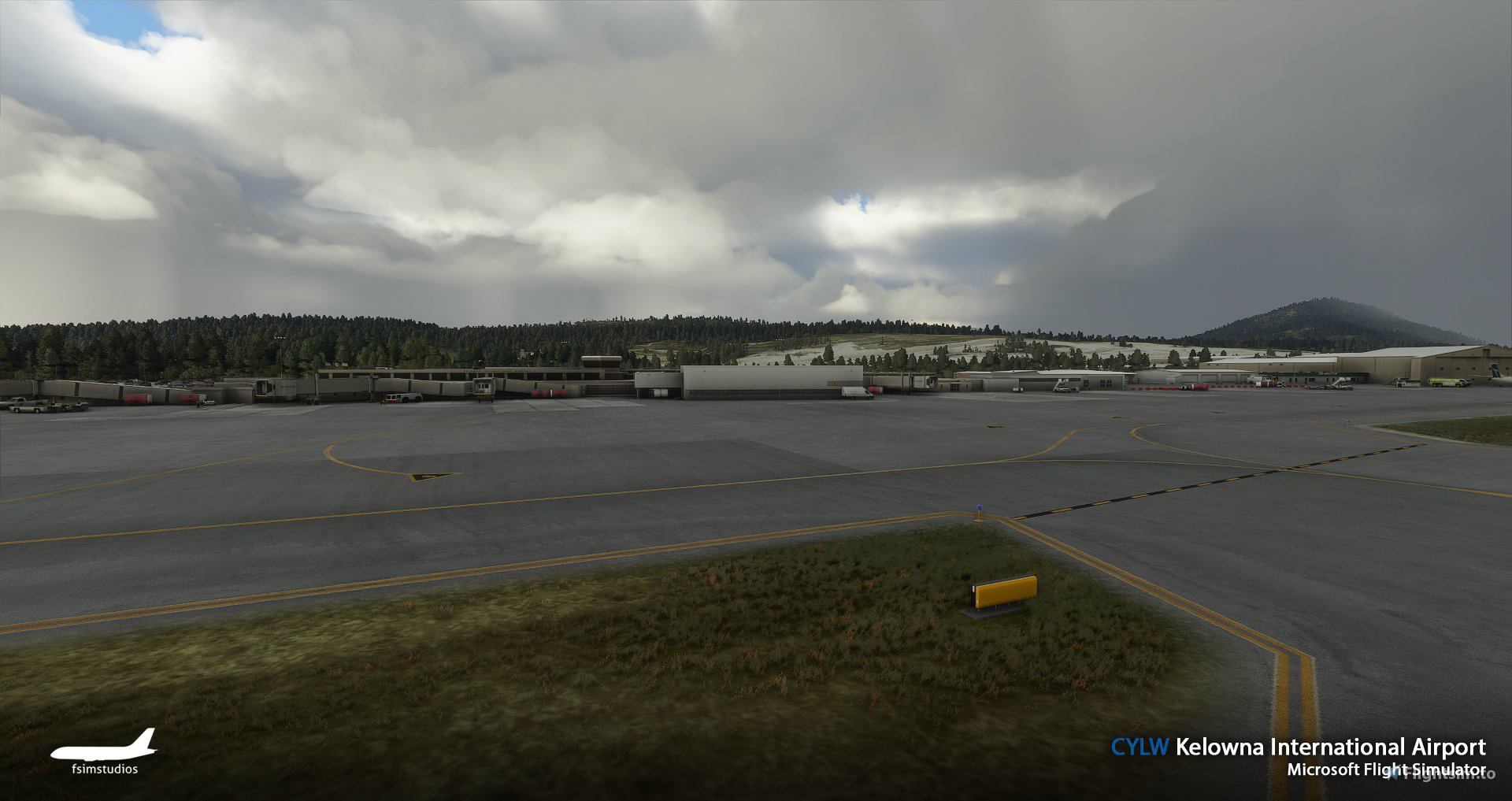 FSimStudios - Kelowna International Airport CYLW for Microsoft Flight ...