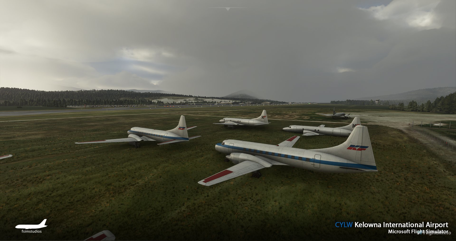 FSimStudios - Kelowna International Airport CYLW for Microsoft Flight ...