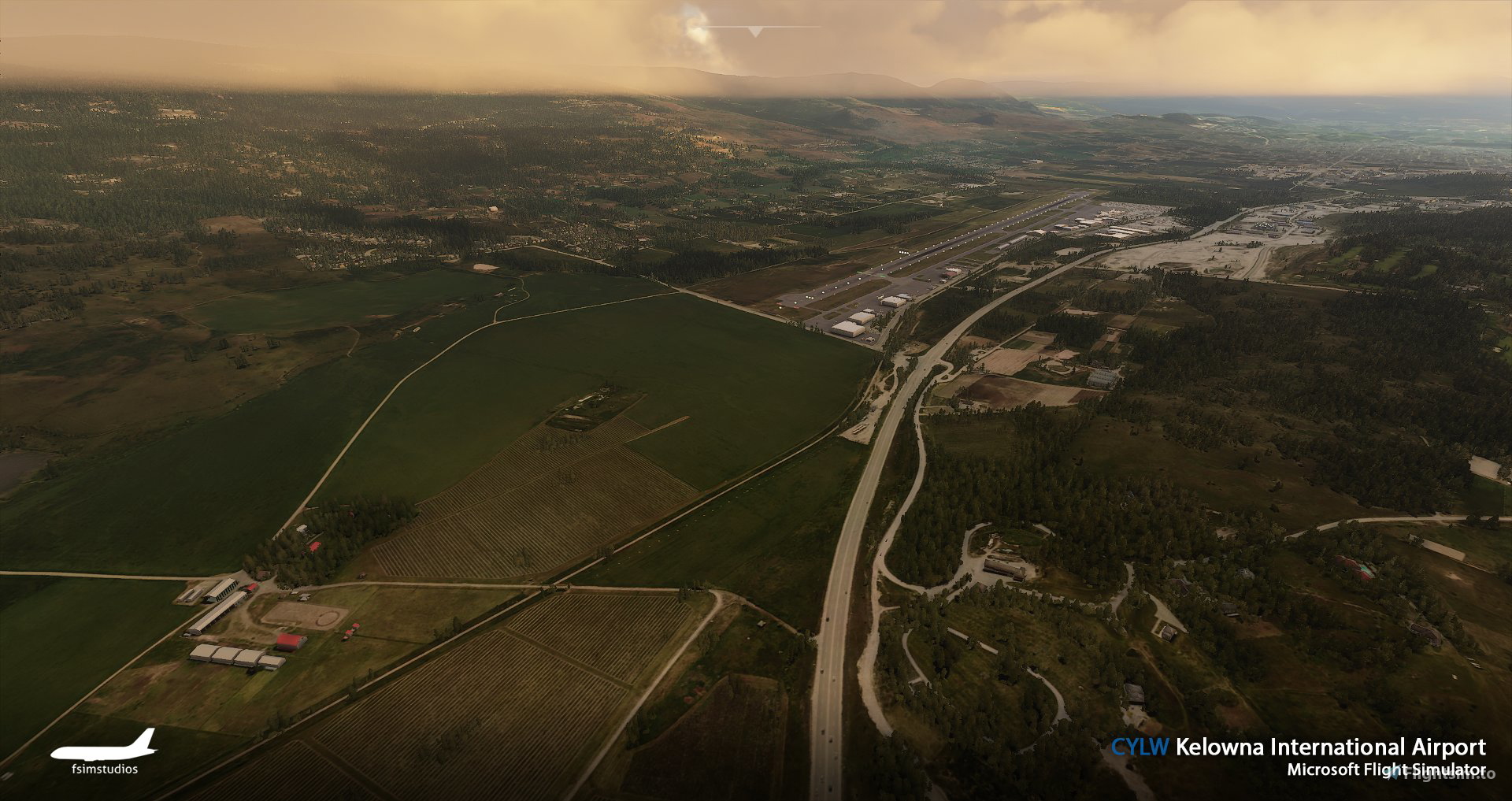 FSimStudios - Kelowna International Airport CYLW for Microsoft Flight ...