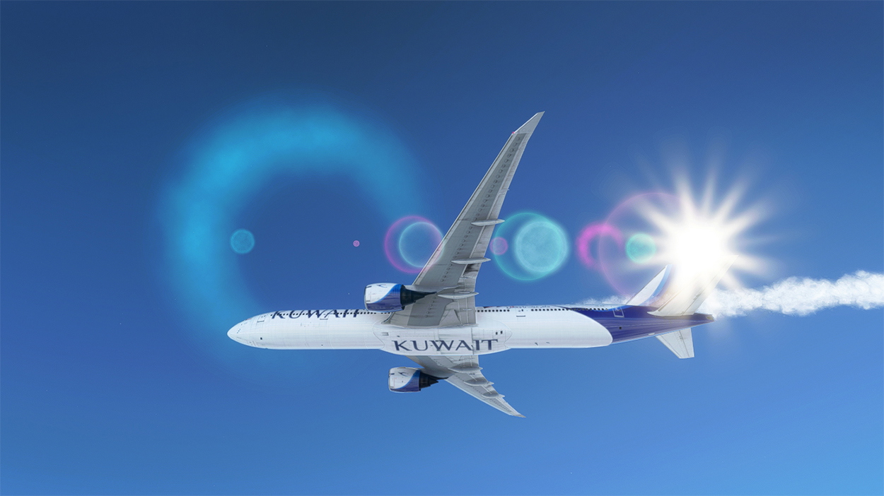 Kuwait Airways Boeing 777-300ER (Captain Sim) for Microsoft Flight ...