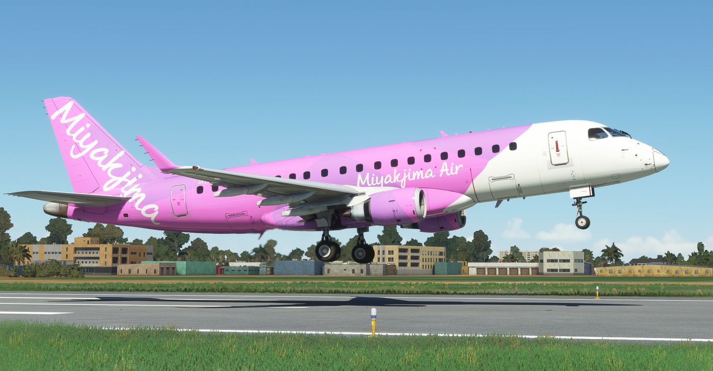 Miyakjima Air Embraer 175 (Virtuacol) for Microsoft Flight Simulator | MSFS