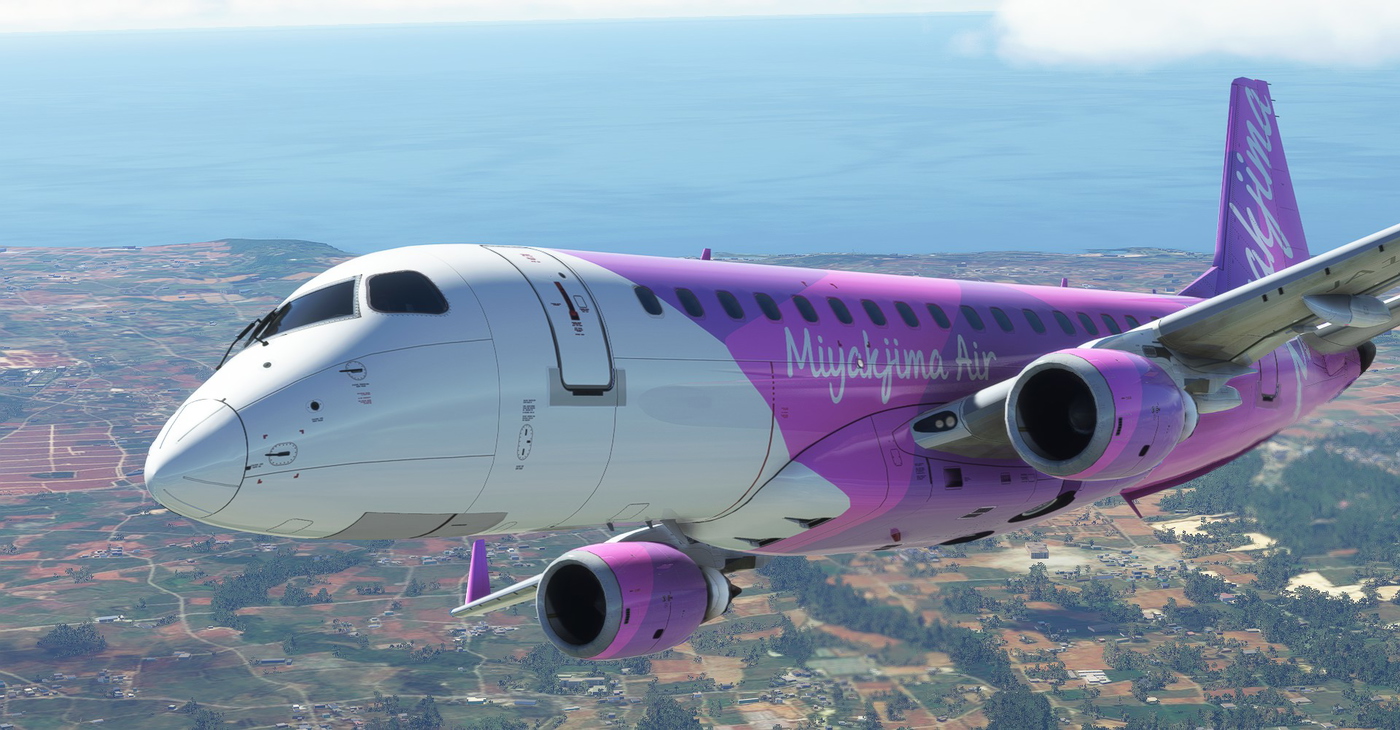 Miyakjima Air Embraer 175 (Virtuacol) for Microsoft Flight Simulator | MSFS