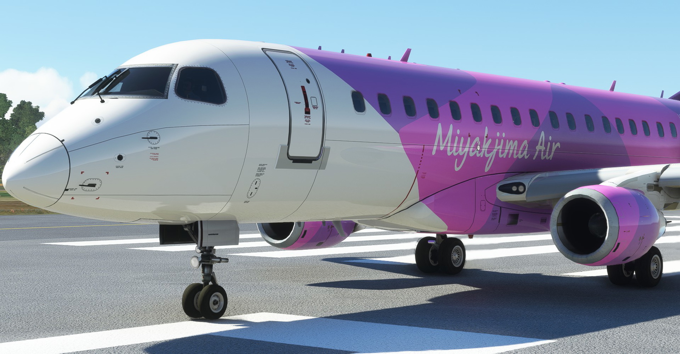 Miyakjima Air Embraer 175 (Virtuacol) for Microsoft Flight Simulator | MSFS