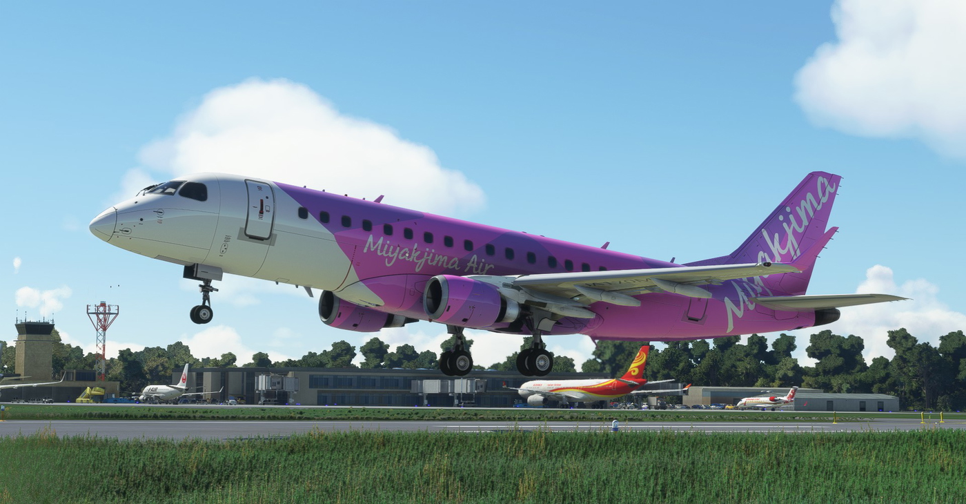 Miyakjima Air Embraer 175 (Virtuacol) for Microsoft Flight Simulator | MSFS
