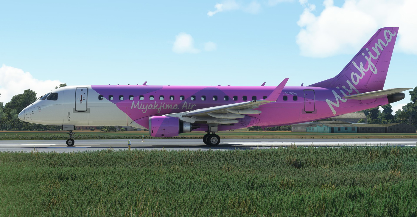 Miyakjima Air Embraer 175 (Virtuacol) for Microsoft Flight Simulator | MSFS