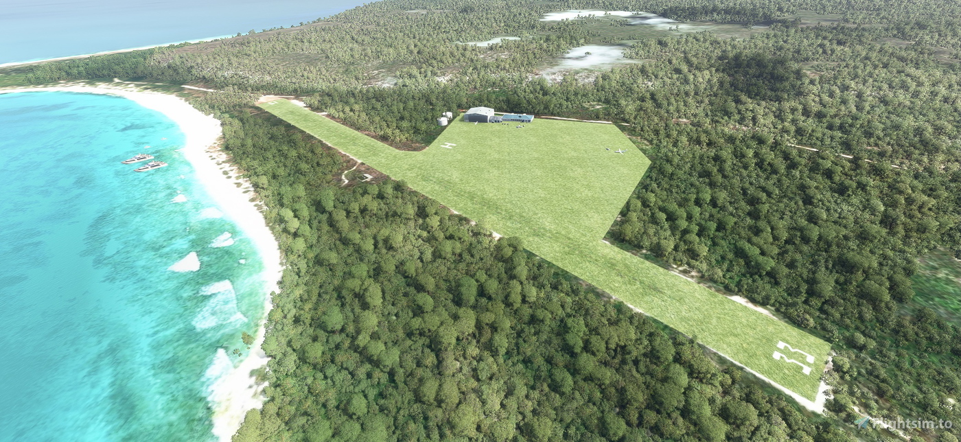 Mona Island Airstrip for Microsoft Flight Simulator | MSFS