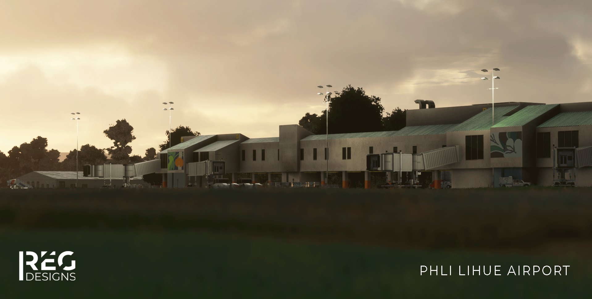 RegDesigns - PHLI - Lihue Airport for Microsoft Flight Simulator | MSFS