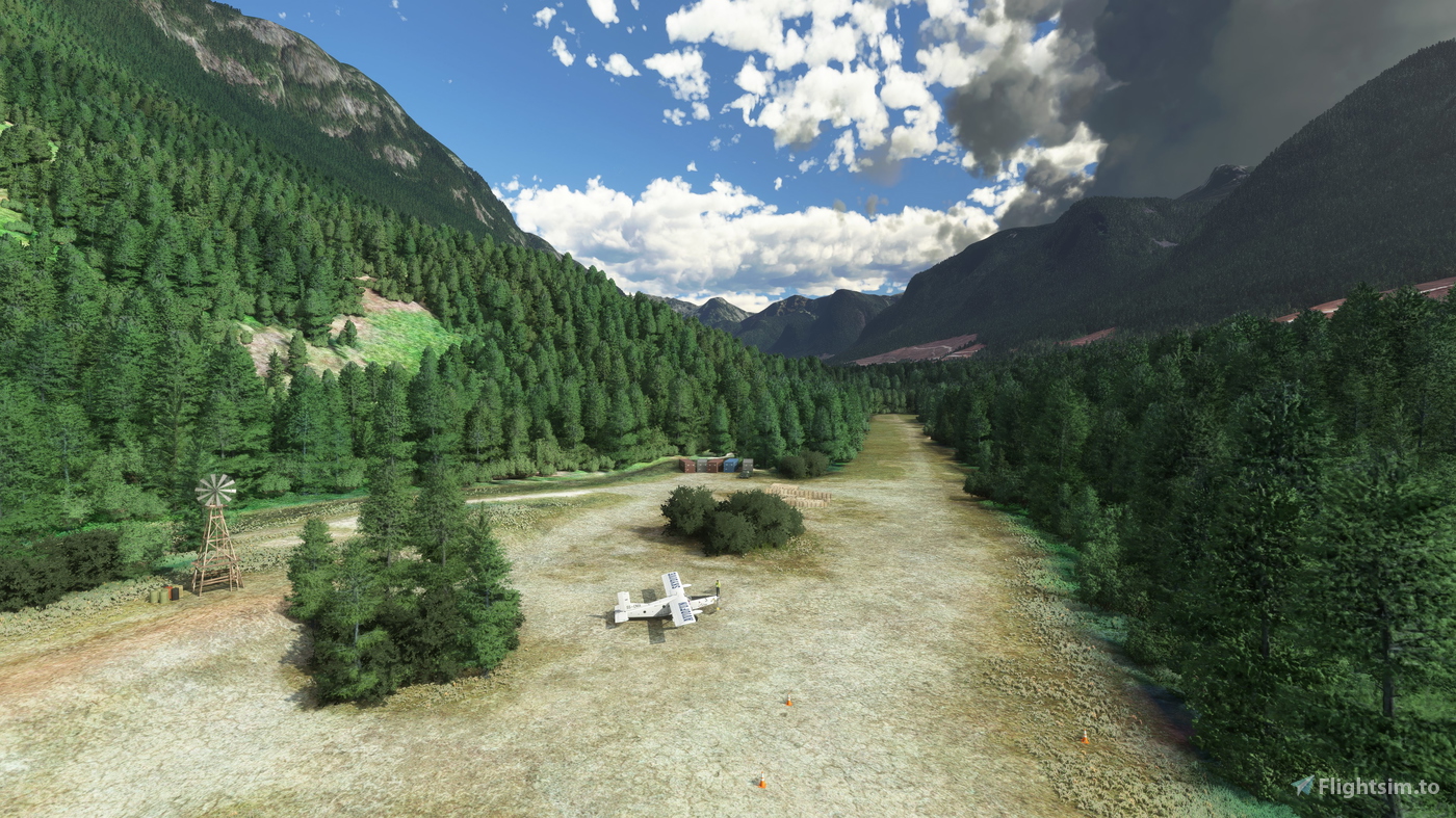 Quatam River logging camp (CQRA) for Microsoft Flight Simulator | MSFS