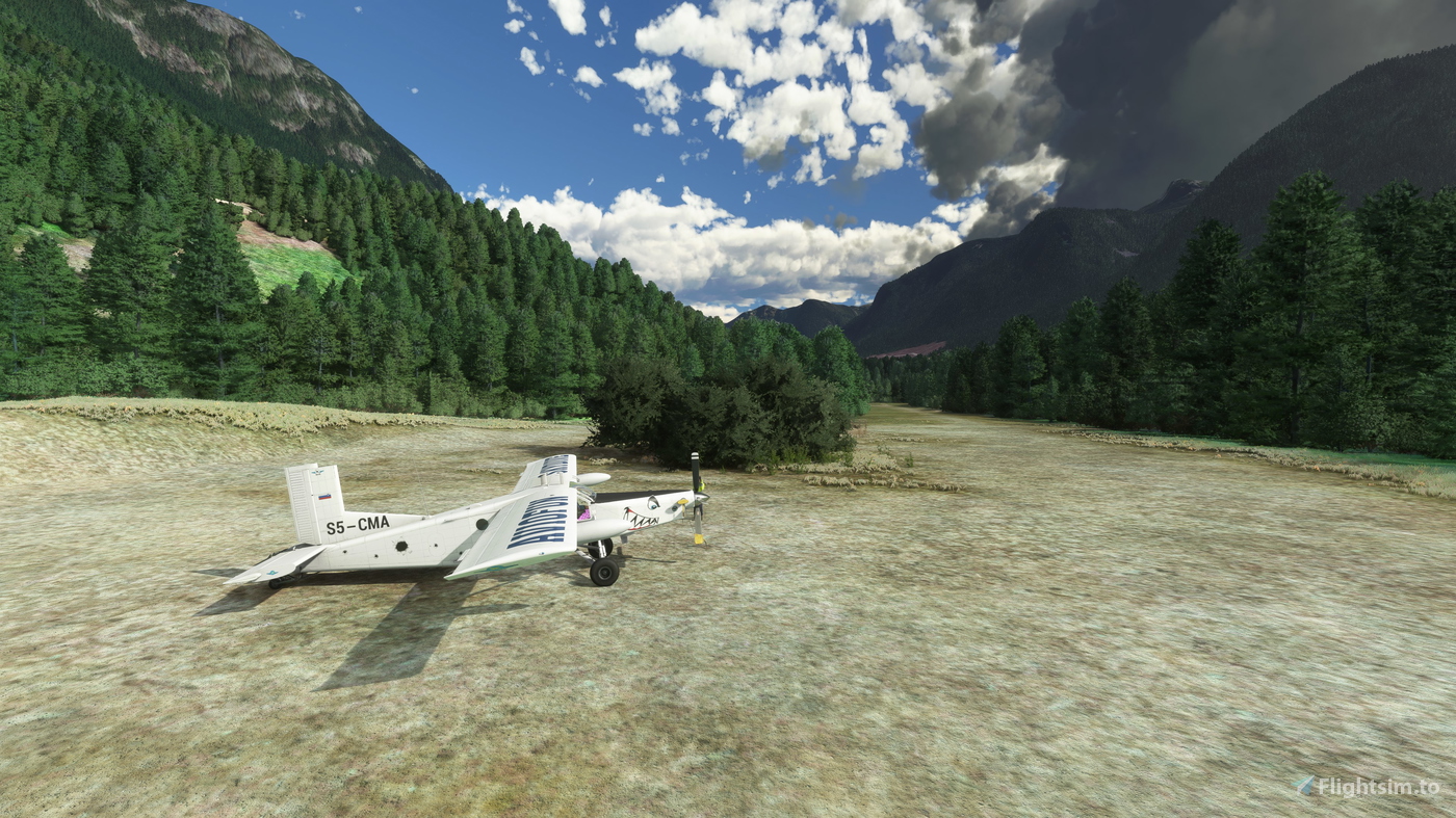 Quatam River logging camp (CQRA) for Microsoft Flight Simulator | MSFS