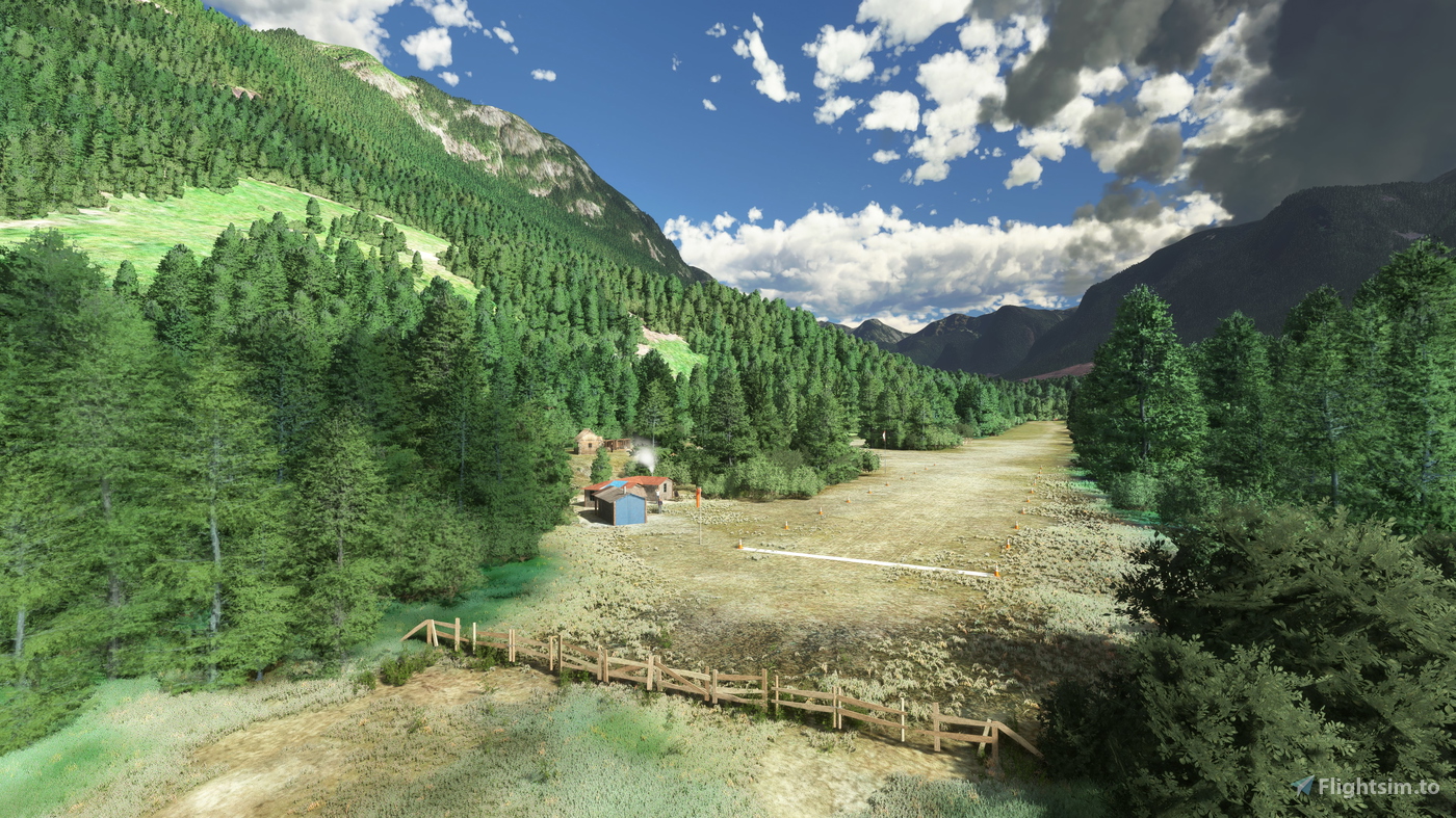 Quatam River logging camp (CQRA) for Microsoft Flight Simulator | MSFS