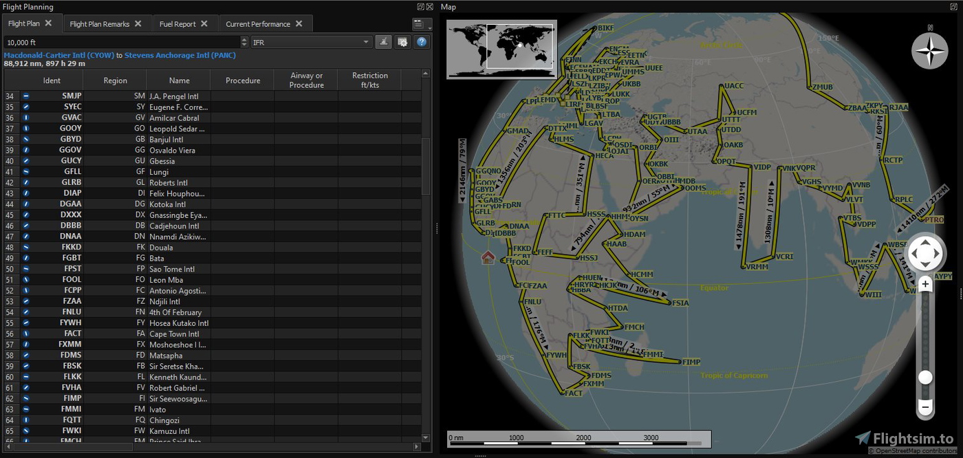 Real WORLD Tour for Microsoft Flight Simulator | MSFS
