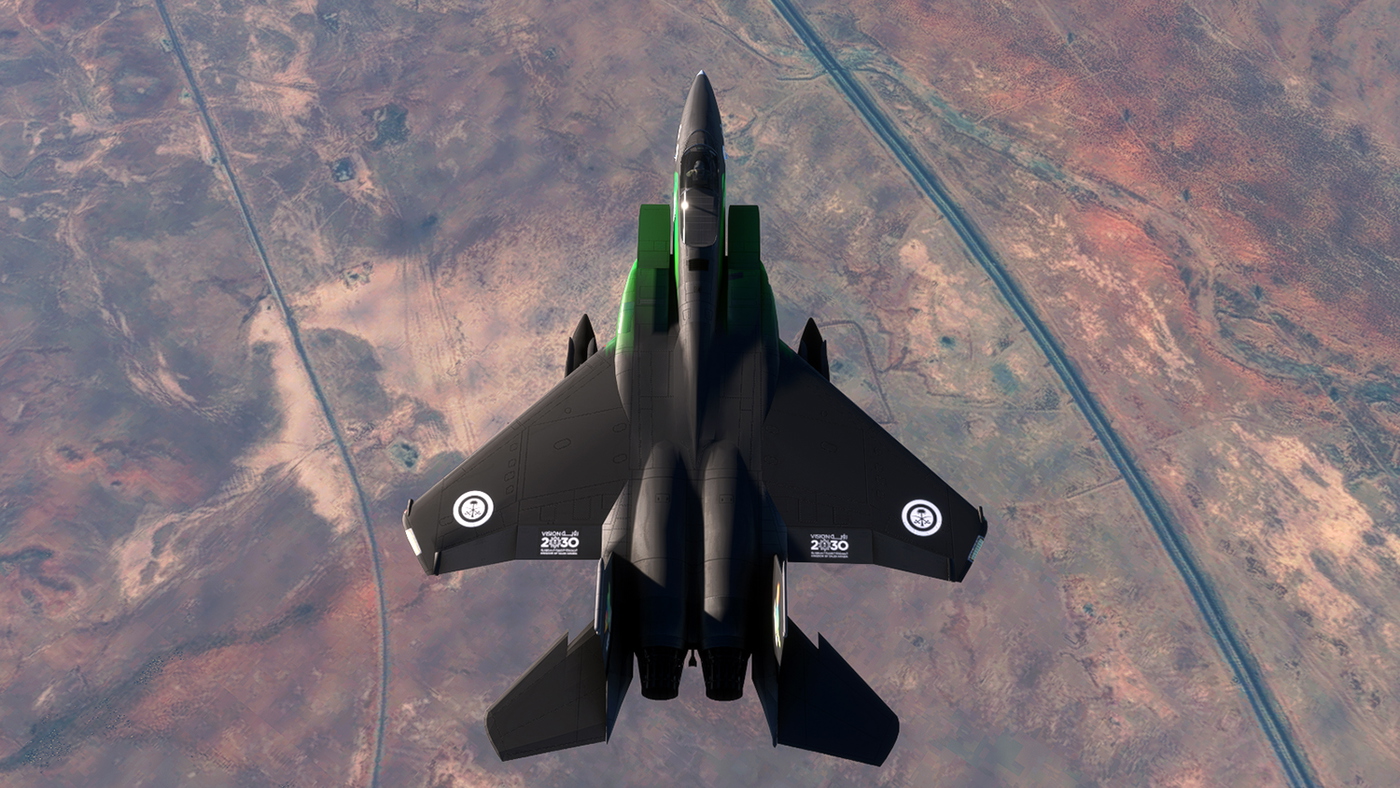 RSAF F15C Special Livery for the 91st National Day til Microsoft Flight ...
