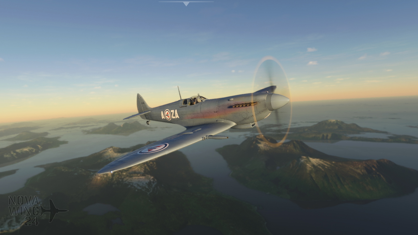 Supermarine Spitfire PR Mk IX RNoAF for Microsoft Flight Simulator | MSFS