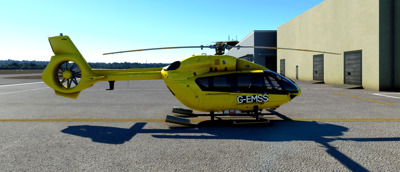 UK Air Ambulance G-EMSS | Airbus H145 | 8K for Microsoft Flight ...