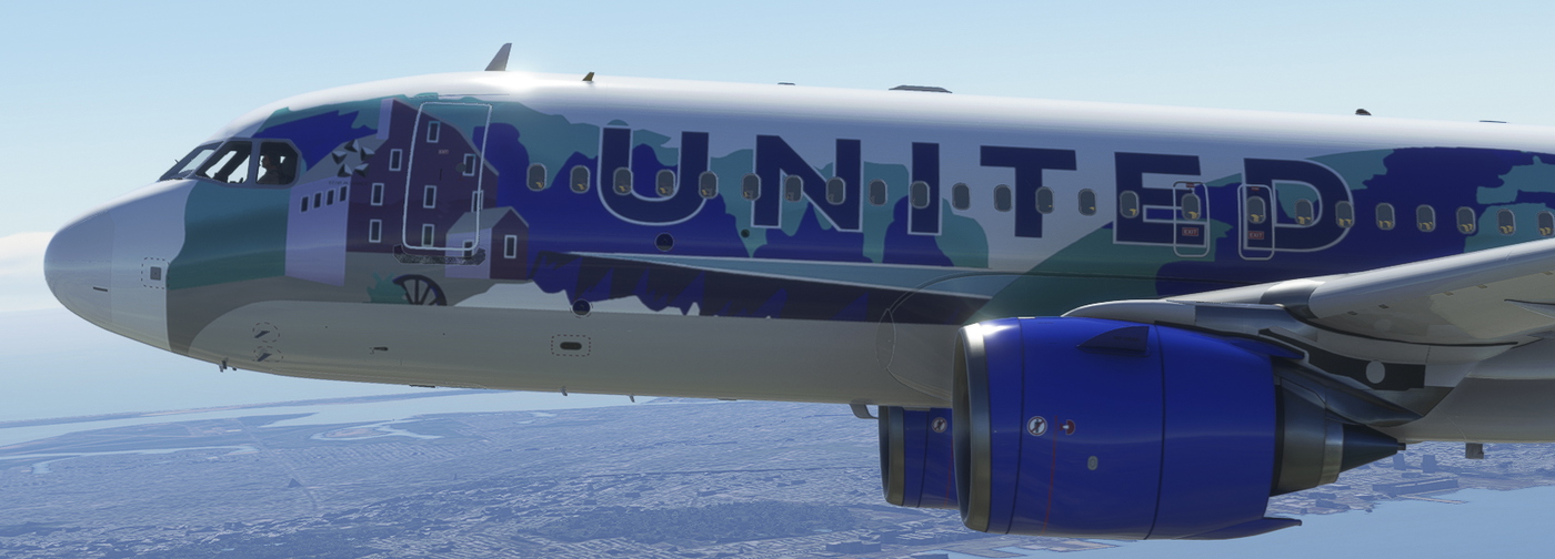 [A32NX] UNITED AIRLINES N14102 Her Art NewYork/NewJersey Livery 8K for ...