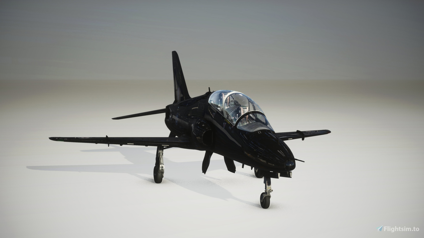 [8K] JustFlight Hawk T.1 - XX154 ETPS Final Scheme for Microsoft Flight ...