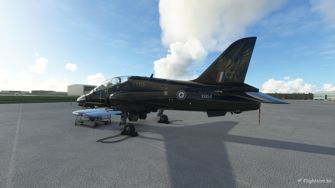 [8K] JustFlight Hawk T.1 - XX154 ETPS Final Scheme for Microsoft Flight ...