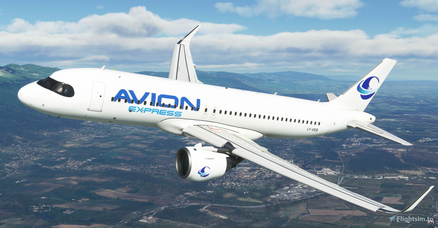 [A32NX] Avion Express for Microsoft Flight Simulator | MSFS