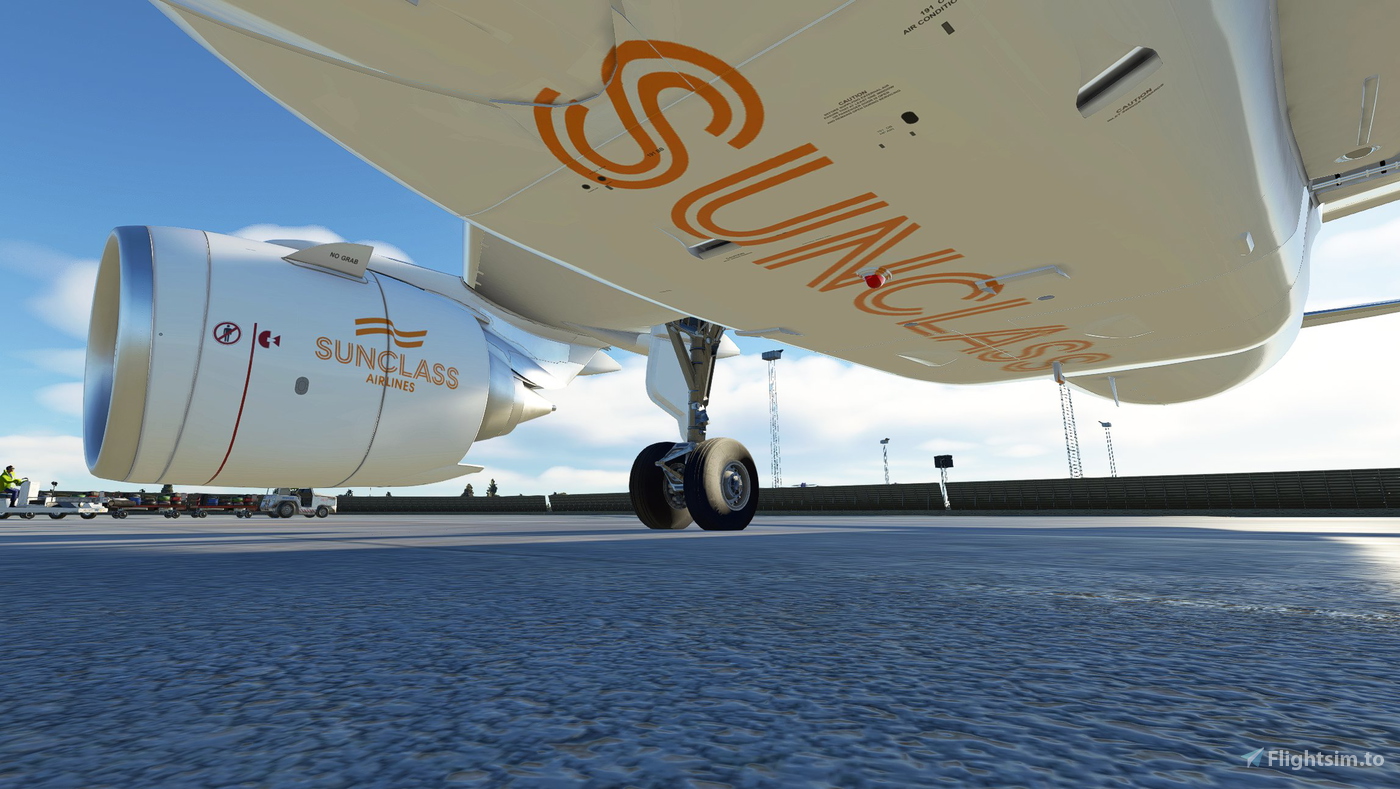 [A32NX] Sunclass Airlines | OY-VKE for Microsoft Flight Simulator | MSFS