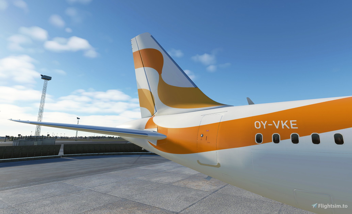 [A32NX] Sunclass Airlines | OY-VKE for Microsoft Flight Simulator | MSFS